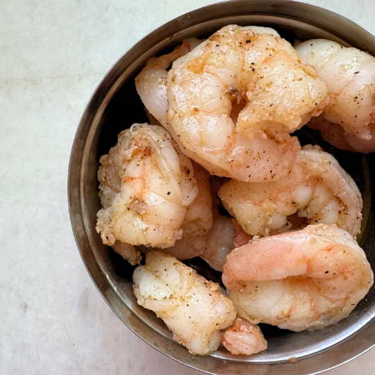 Stovetop: Chaat Masala Shrimp – Indian As Apple Pie